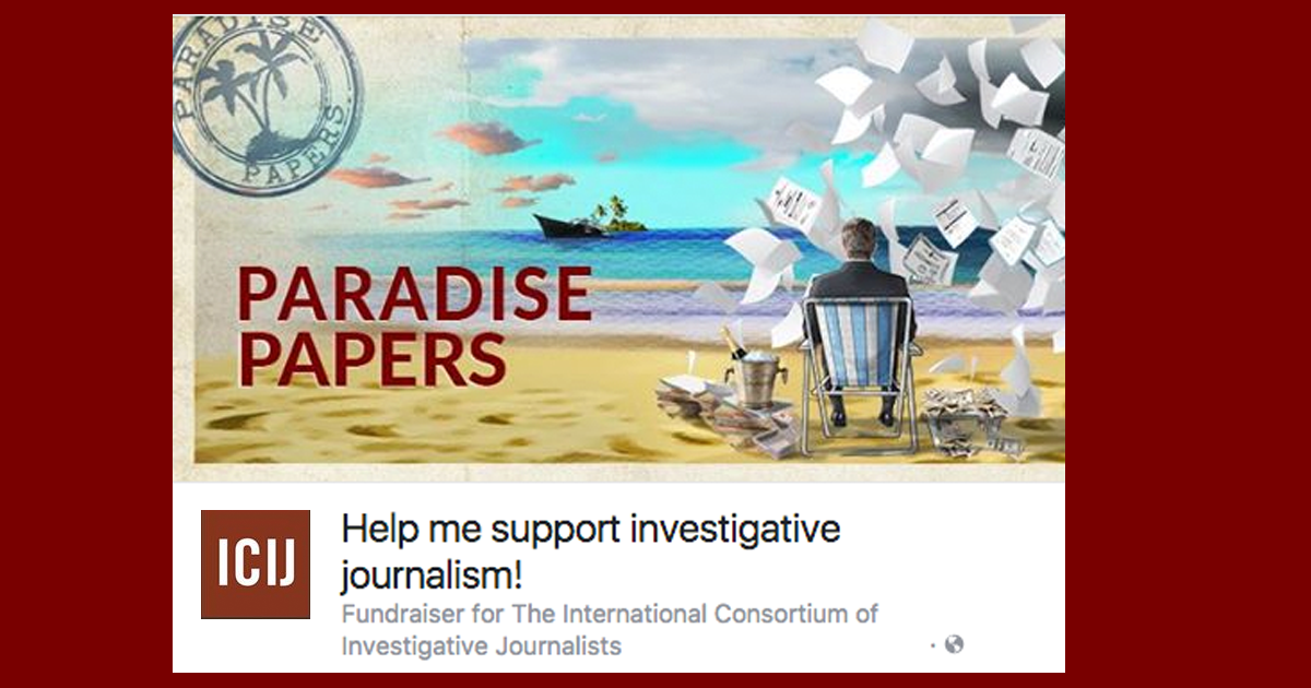 How to fundraise for ICIJ on Facebook - ICIJ