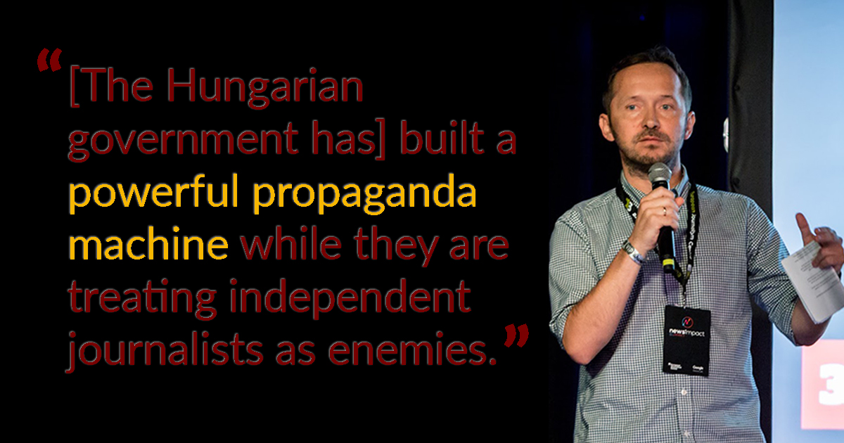 Journalist Andras Petho on fighting Hungary's powerful 'propaganda ...
