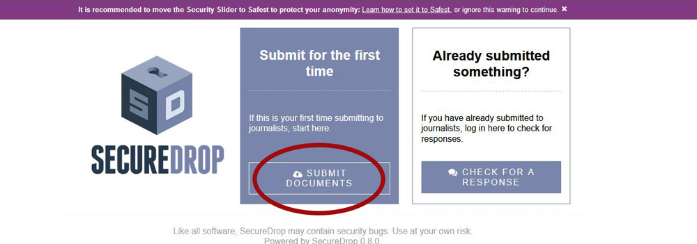A first-timer’s guide to anonymous leaking via SecureDrop - ICIJ