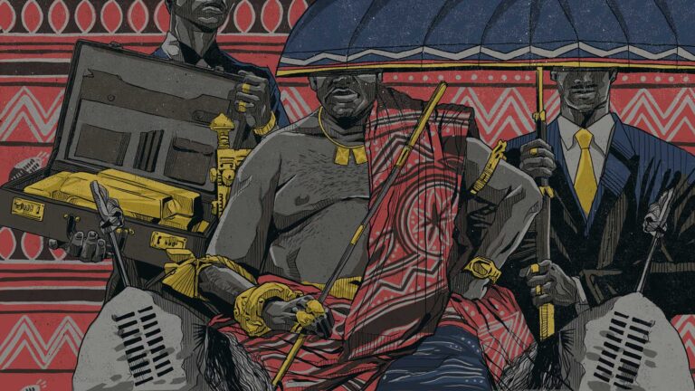 The central bank in a tiny African country tried to block a suspicious ...